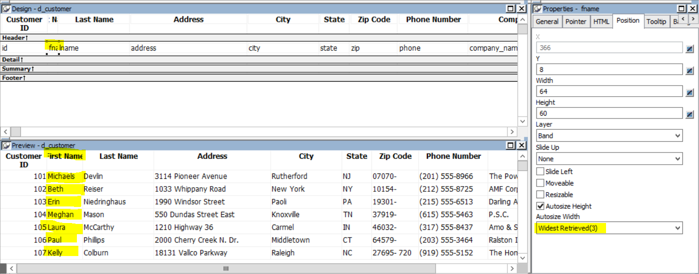 Autosize Width Of Grid DataWindow Columns Does Not Work 