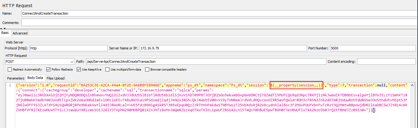 Correlating the session ID - - PowerServer 2022 R2 Help