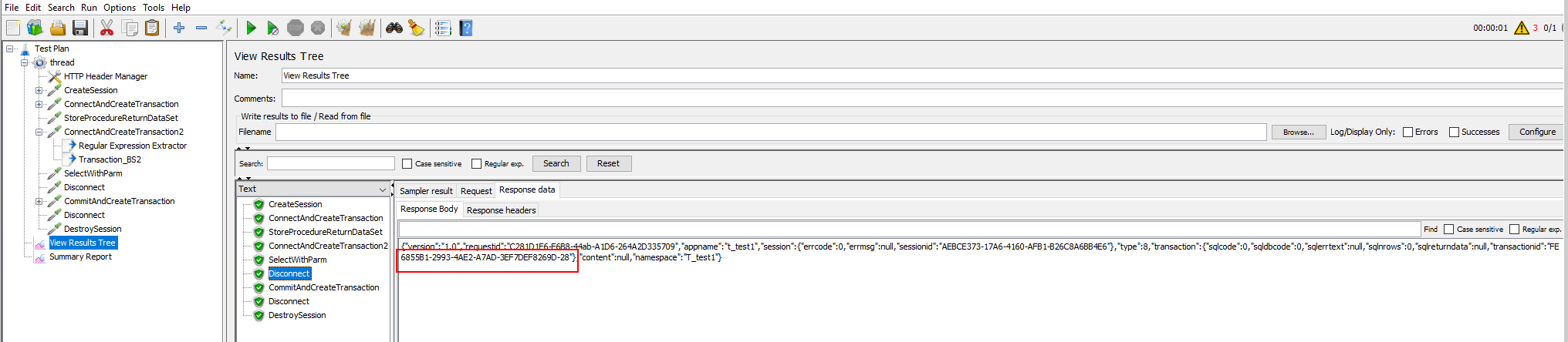 Correlating the transaction ID - - PowerServer 2022 R2 Help